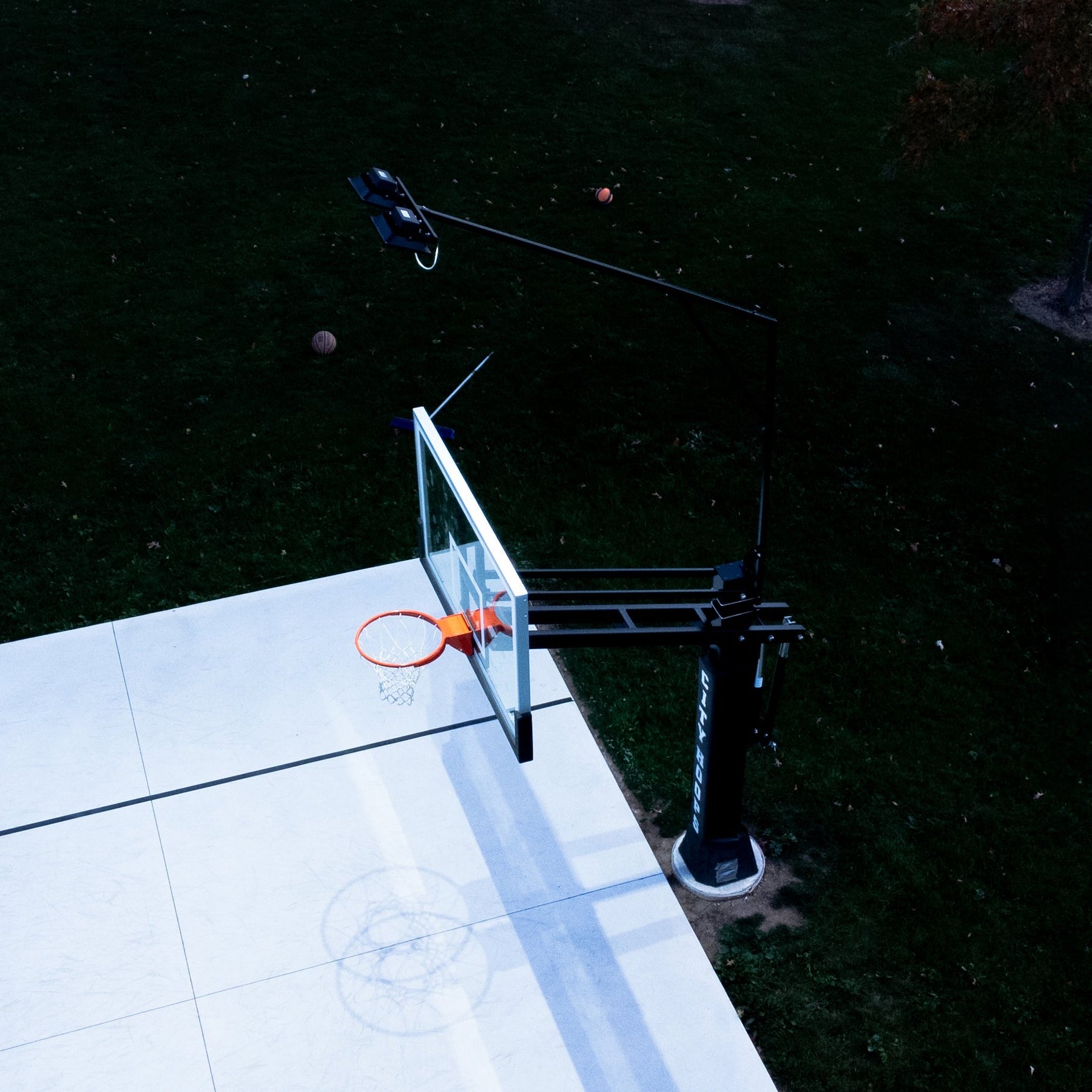 City Hoops - Basketball Hoop Pole Mounted LED Light