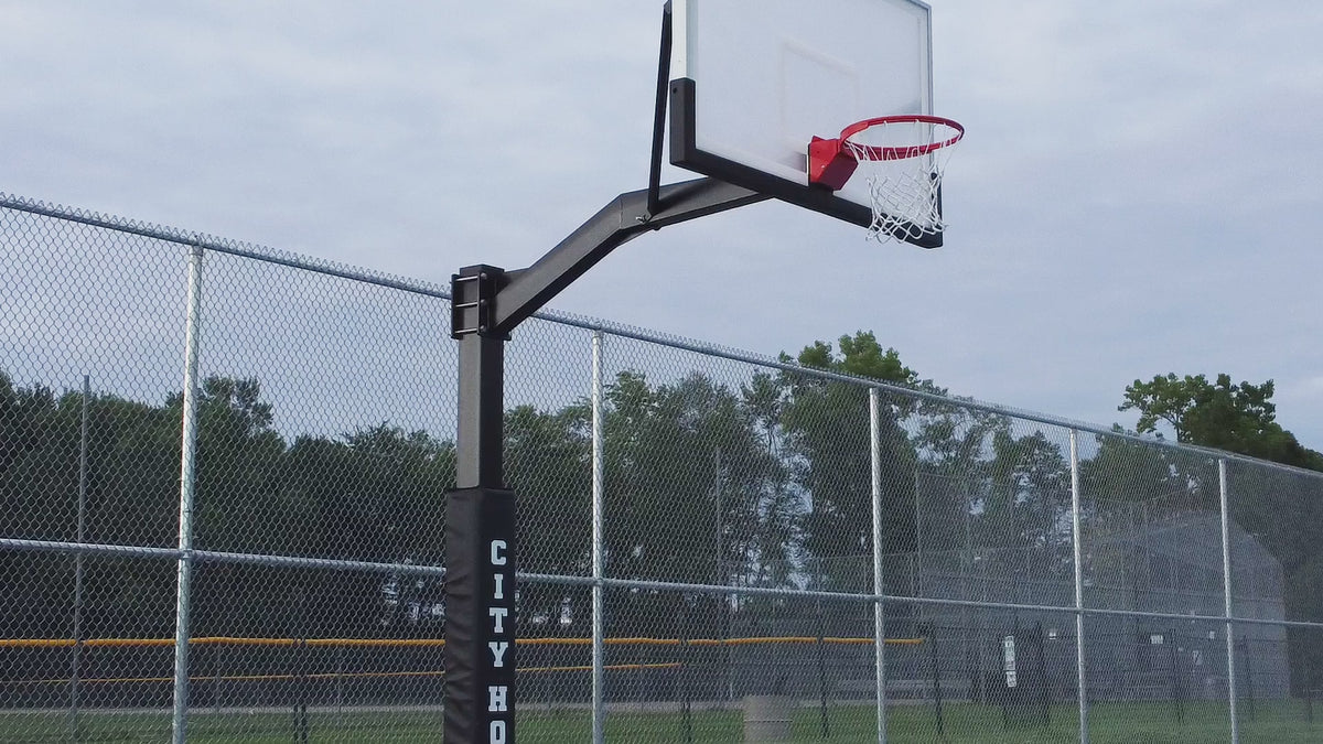 NBA Quality In-Ground Adjustable Basketball Hoops & Goals – City Hoops